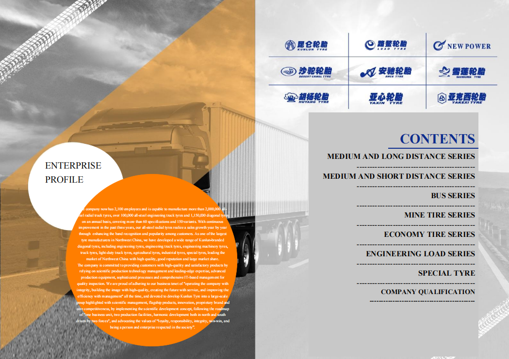 Download Tires Catalog 2023 - Newpower Tires A Famous Truck Tire Brand